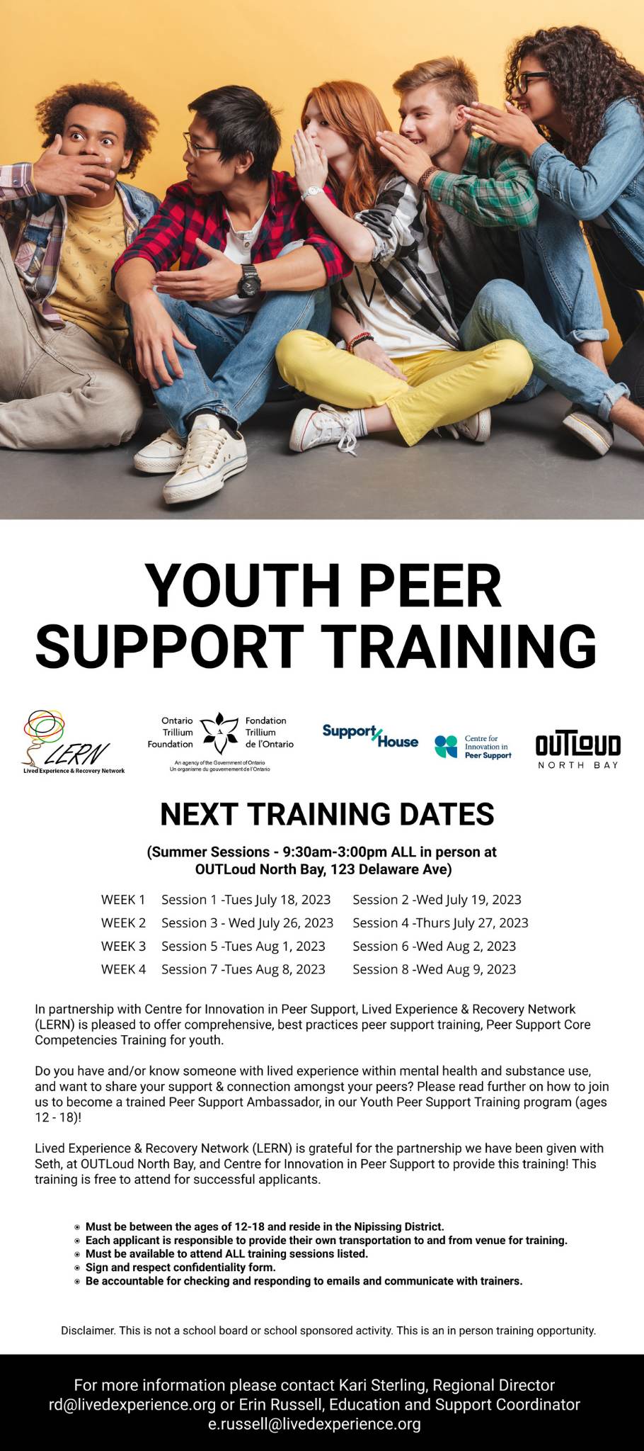 Lived Experience & Recovery Network – Empowering peer communities towards wellness and recovery